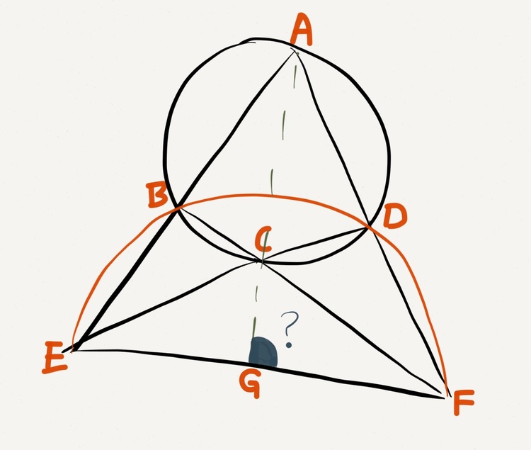 Geometry Problem on Euclidean Geometry - Triangles - Problem Solving ...