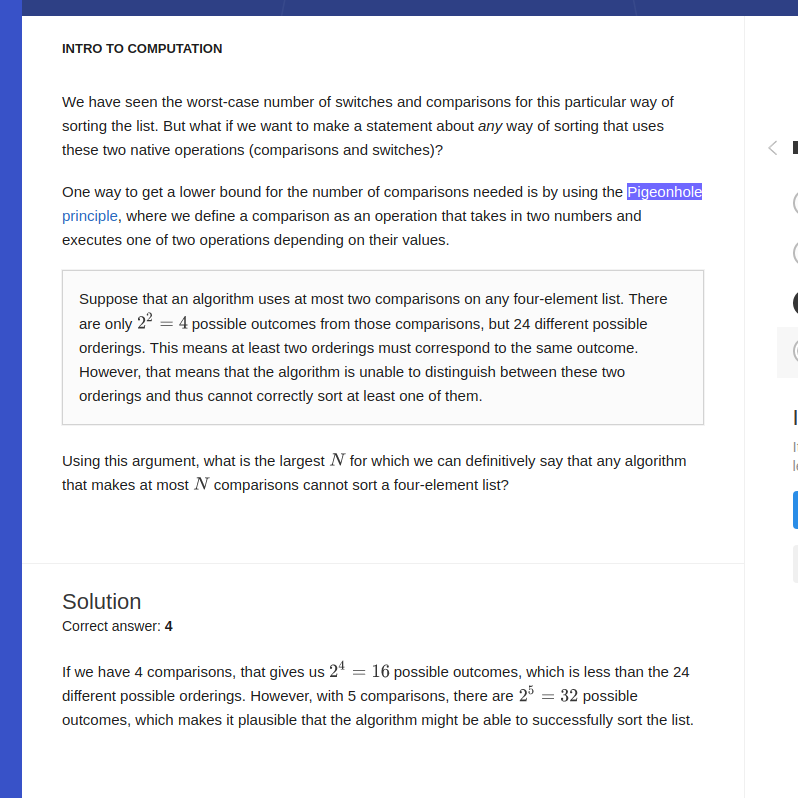 Pigeonhole principle and algorithm - Ankit Mahlawat | Brilliant
