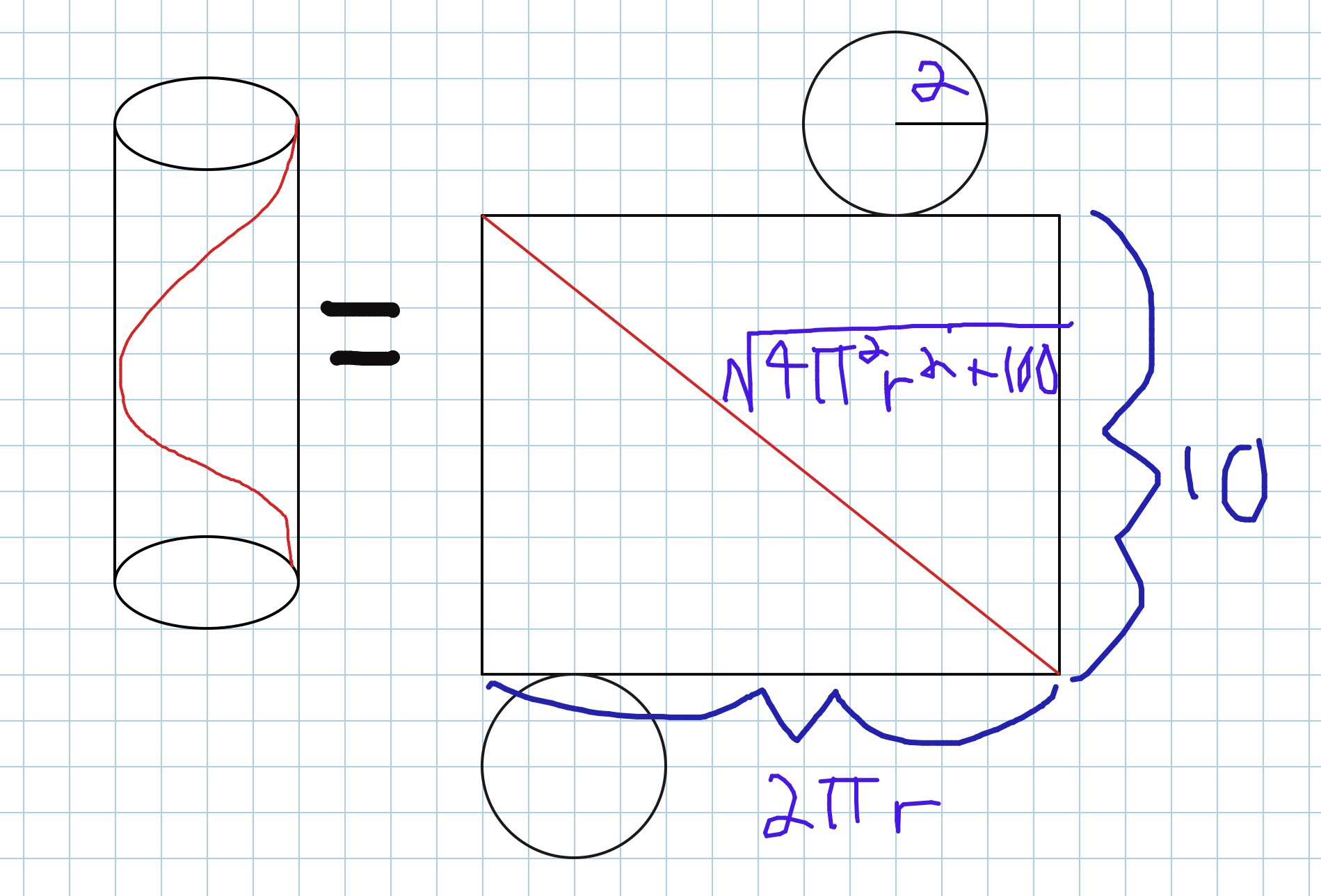 Generalized length of 3D Cylindrical spiral: NO CALC NEEDED! - Trevor ...